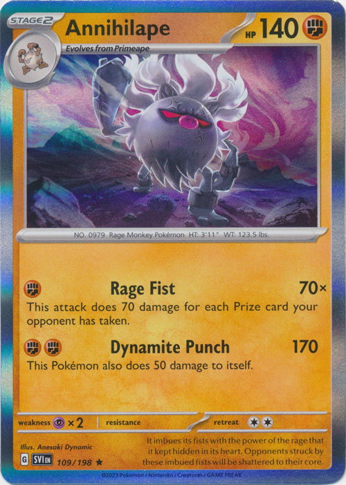 Annihilape - 109/198 - SV01: Scarlet & Violet Base Set (SV01) – El ...