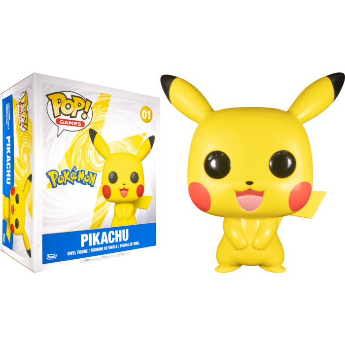 Funko Pop Games: Pokemon - Pikachu 18 Pulgada – El calabozo coleccionables